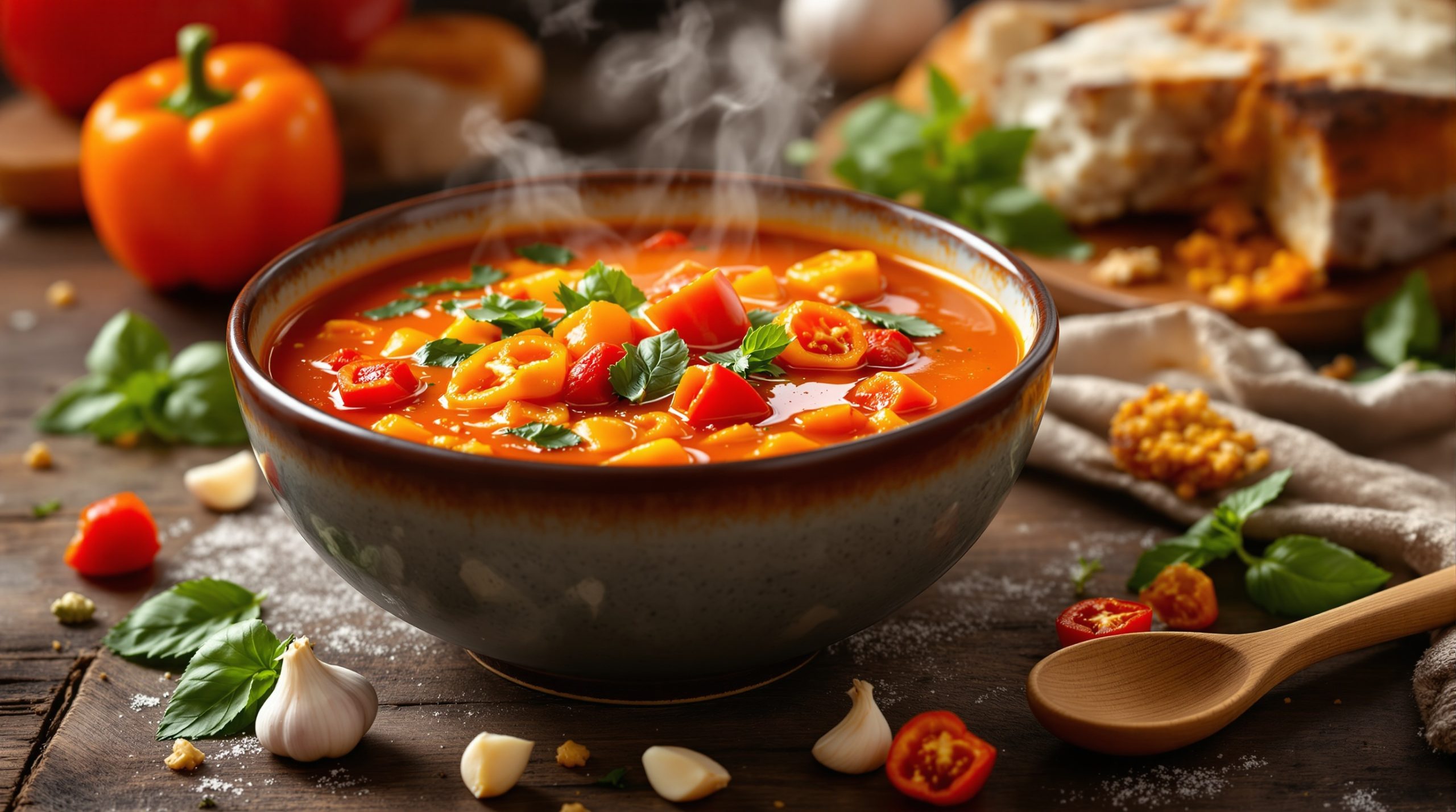 Pepper Soup opskrift - Varmende suppe med peberfrugt